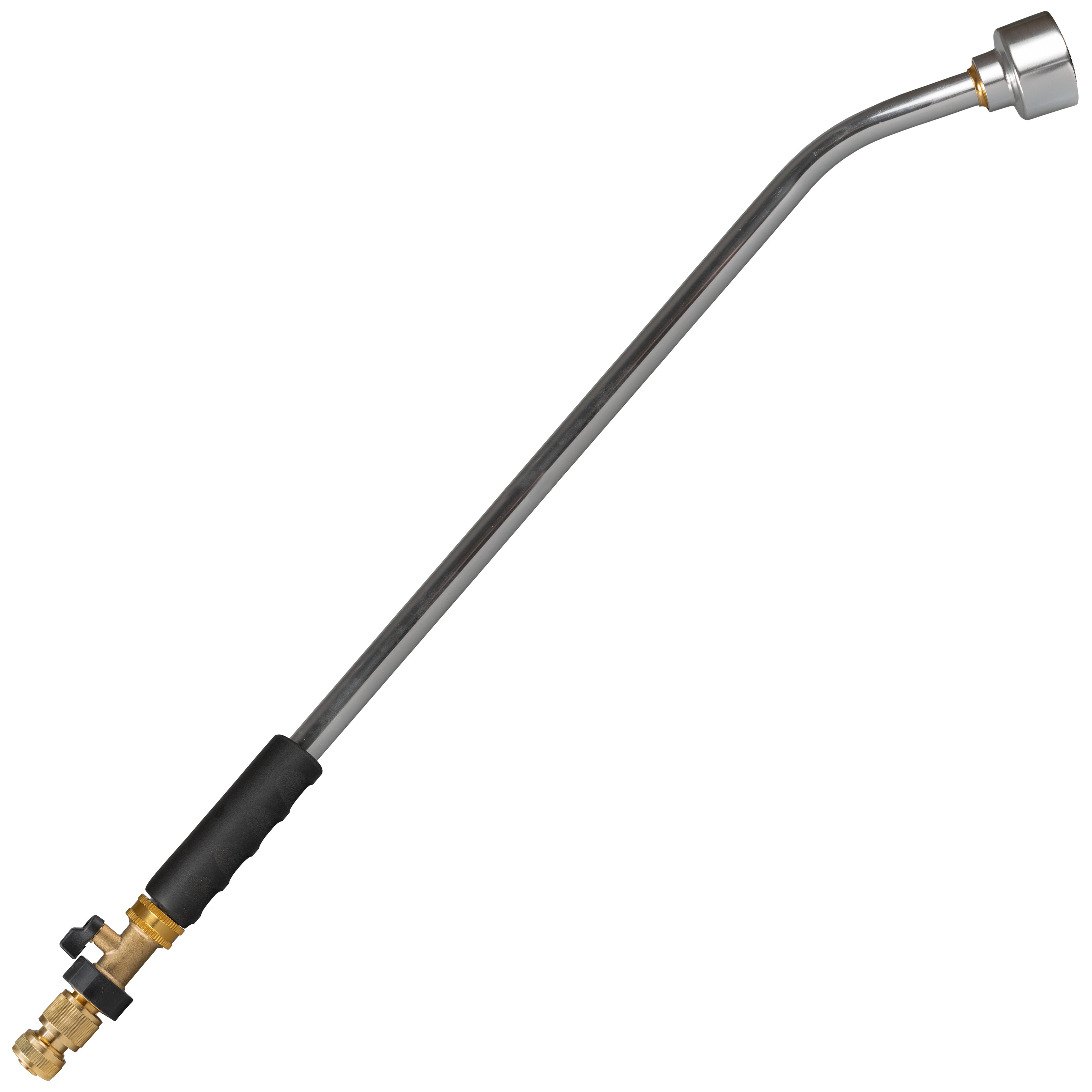 75cm Garden Watering Lance with Brass Valve and Quick Connect Hose Con ...